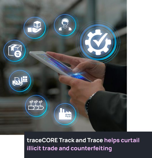 Digital Track and Trace for Governments - traceCORE solutions