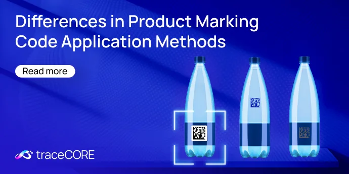 Differences in Product Marking Code Application Methods